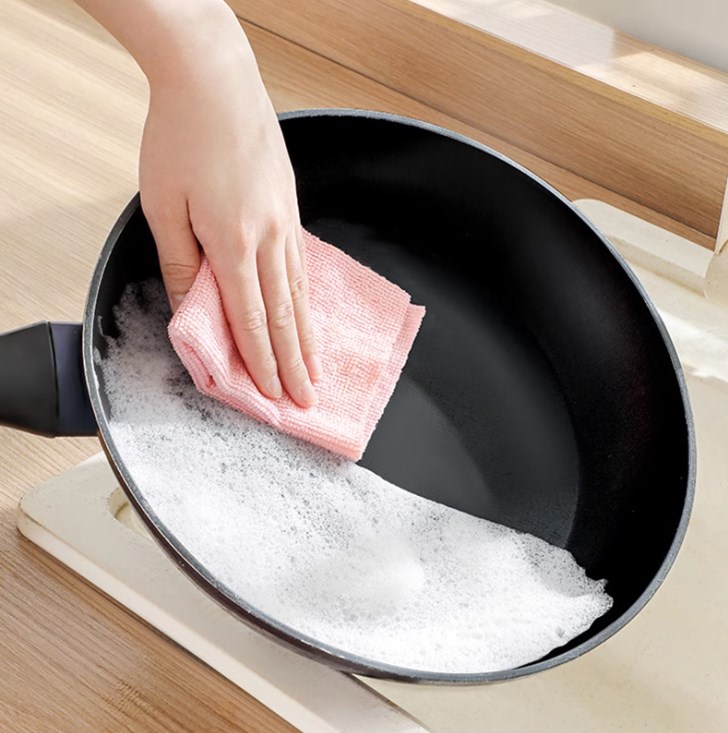 20pcs/box 20*20cm Cleaning cloth kitchen dish towel microfiber ...