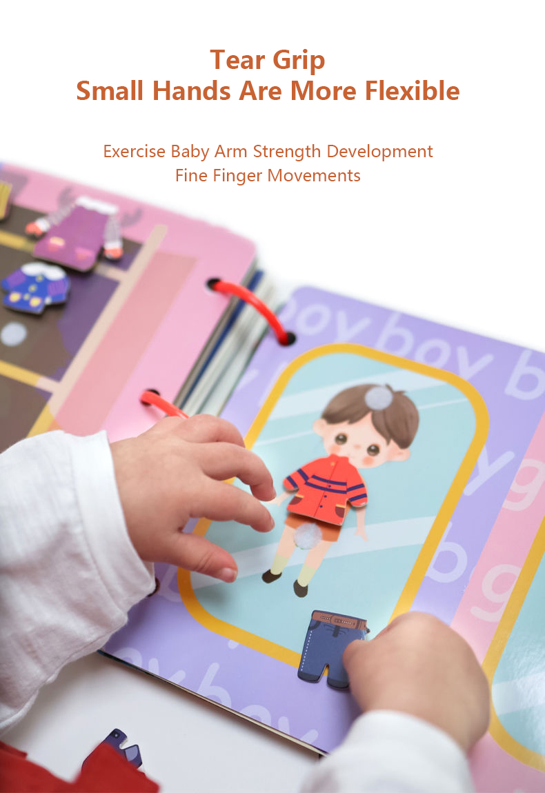 Early Learning Montessori Toys Activity Book Toddlers Busy Books Kids ...