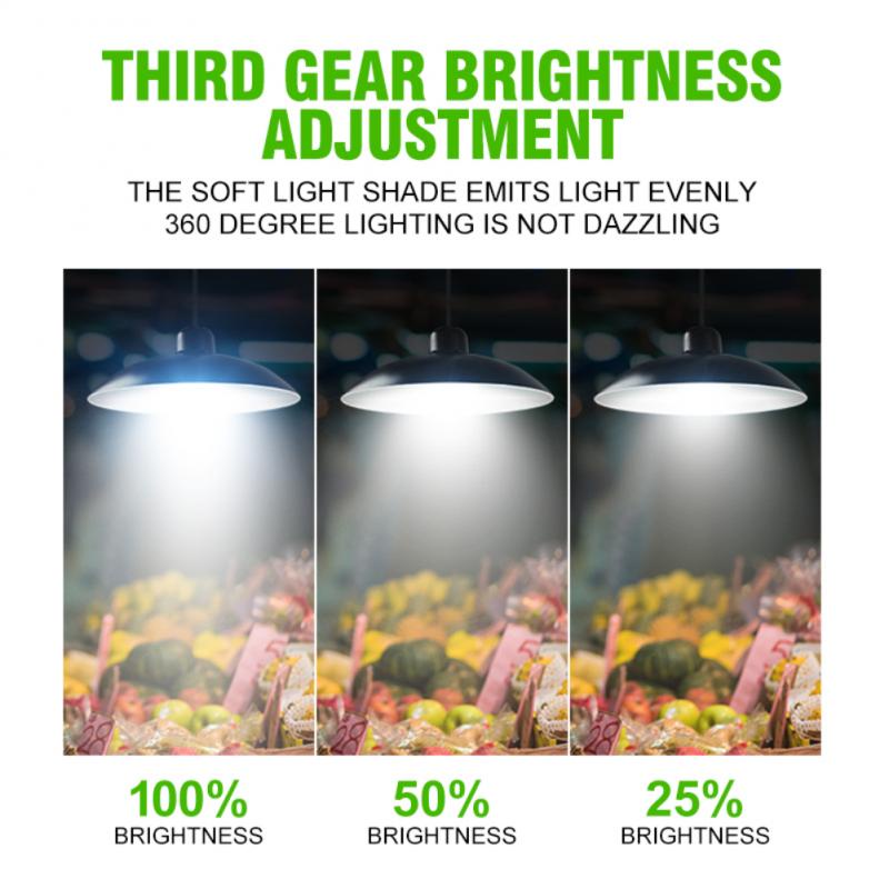 Solar Industrial Mining Light Bright Solar high bay light aluminum 800W ...