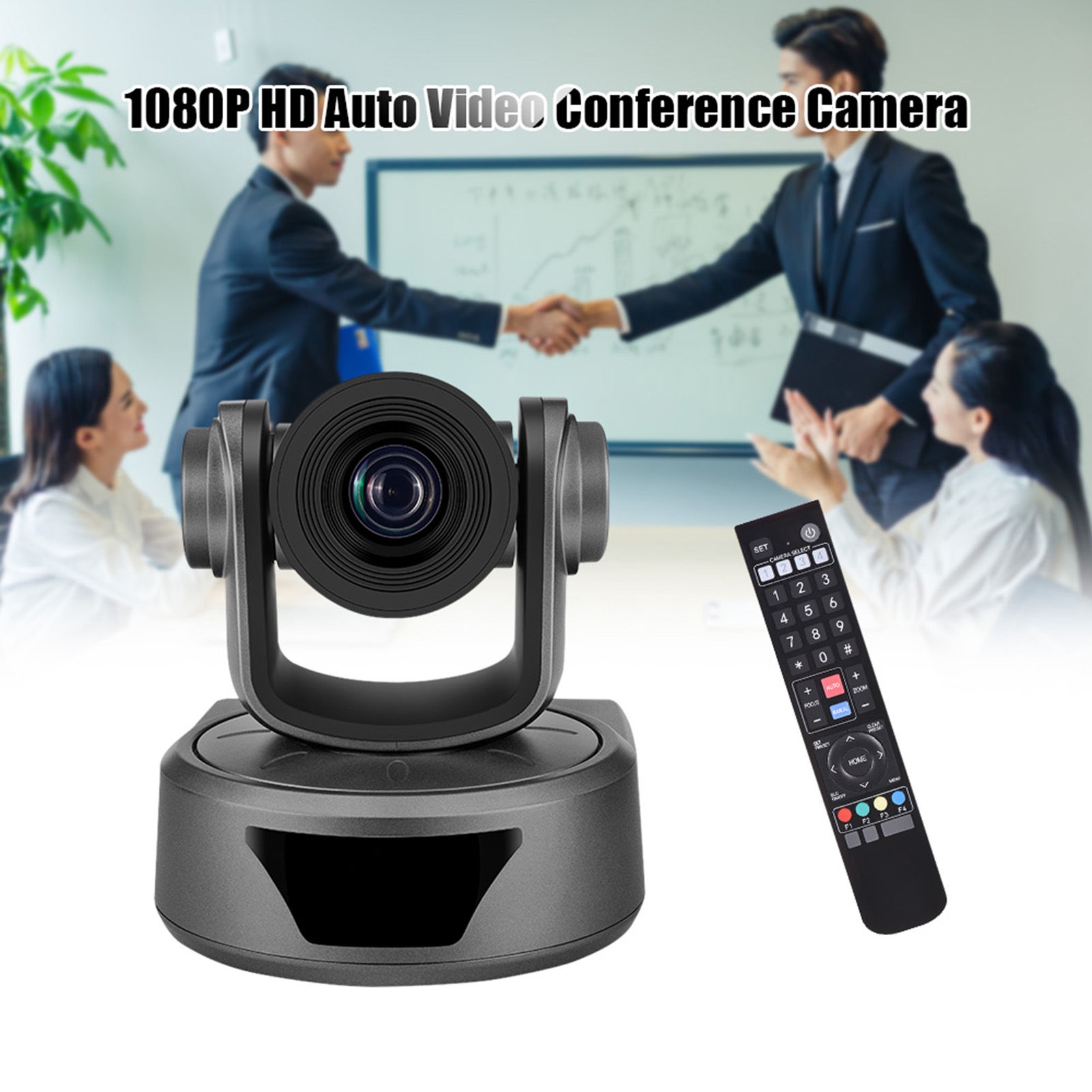 G^M Aibecy Video Conference Camera 3X Optional Zoom Cam Webcam Full HD ...