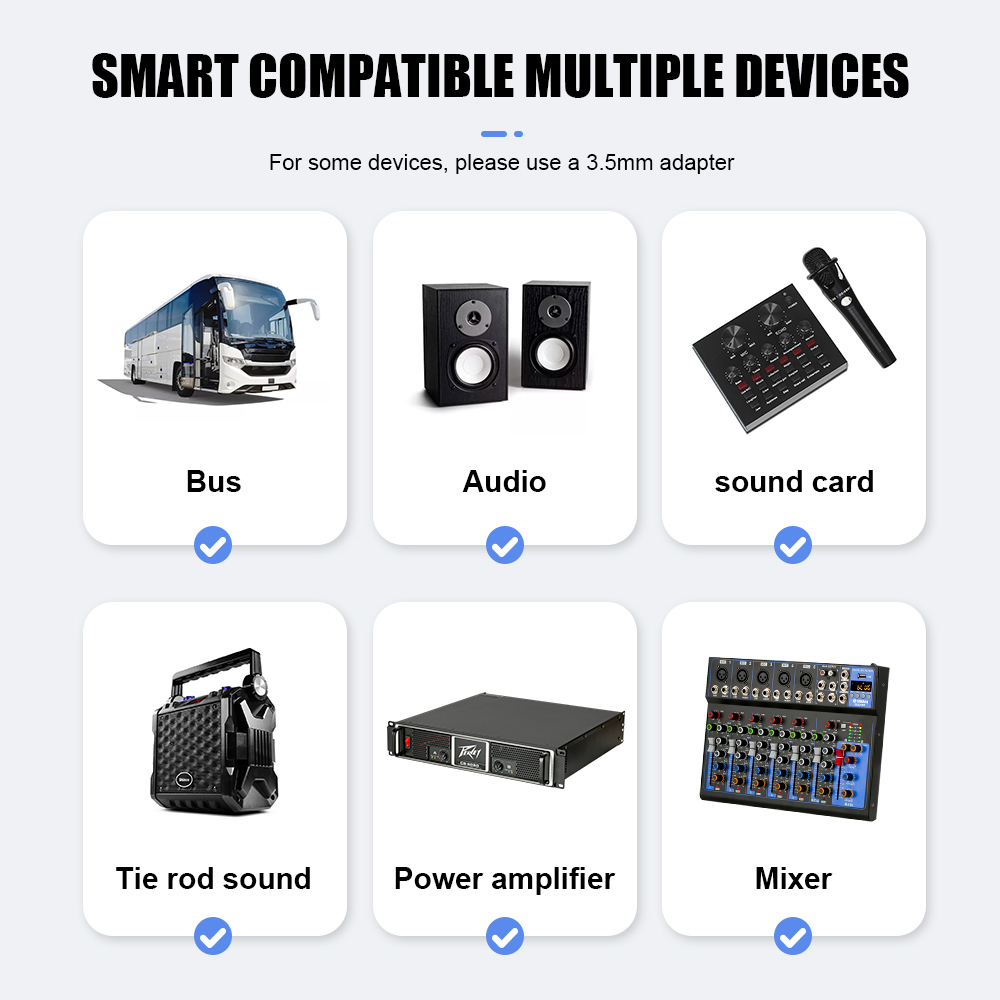 Wireless Microphone Charging Microphone 1280mA Rechargeable Lithium ...
