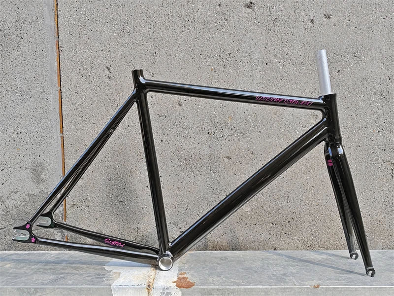 LEVEL UP&TSUNAMI GB004 Fixed Gear Frameset 700c Aluminum Frame and Fork ...