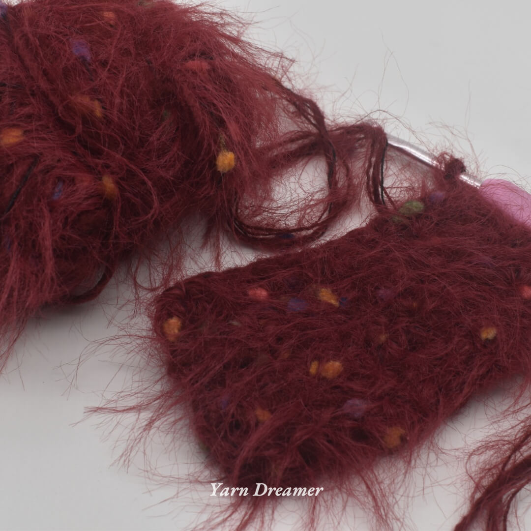 Fur Yarn for Crochet Plush Yarn Art Fuzzy Yarn Crochet Yarns Wool Yarn ...