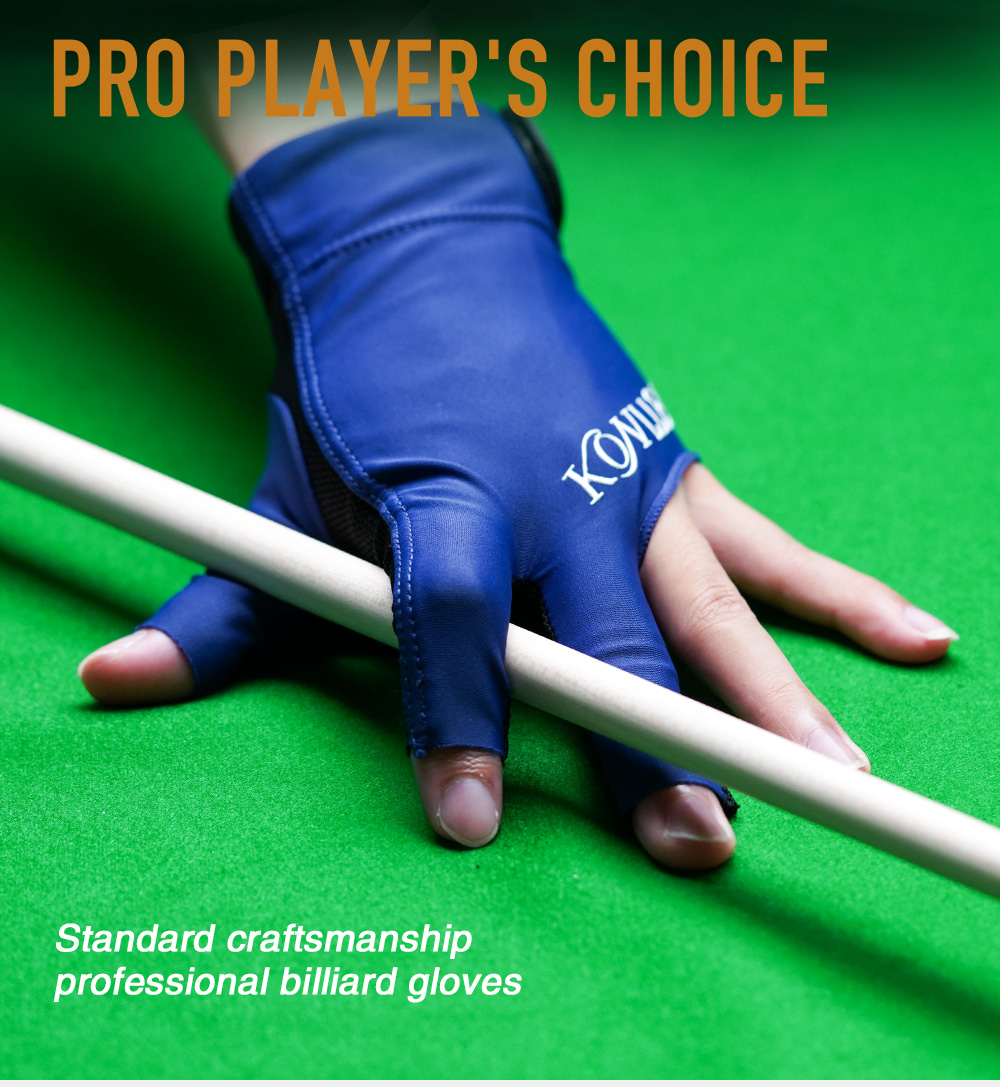KONLLEN new Pool Glove Fingerless Gloves Left Hand Gloves Snooker ...