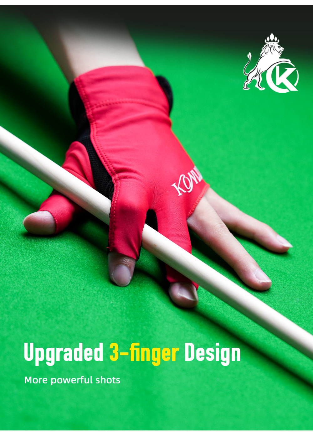 KONLLEN new Pool Glove Fingerless Gloves Left Hand Gloves Snooker ... KONLLEN new Pool Glove Fingerless Gloves Left Hand Gloves Snooker ...