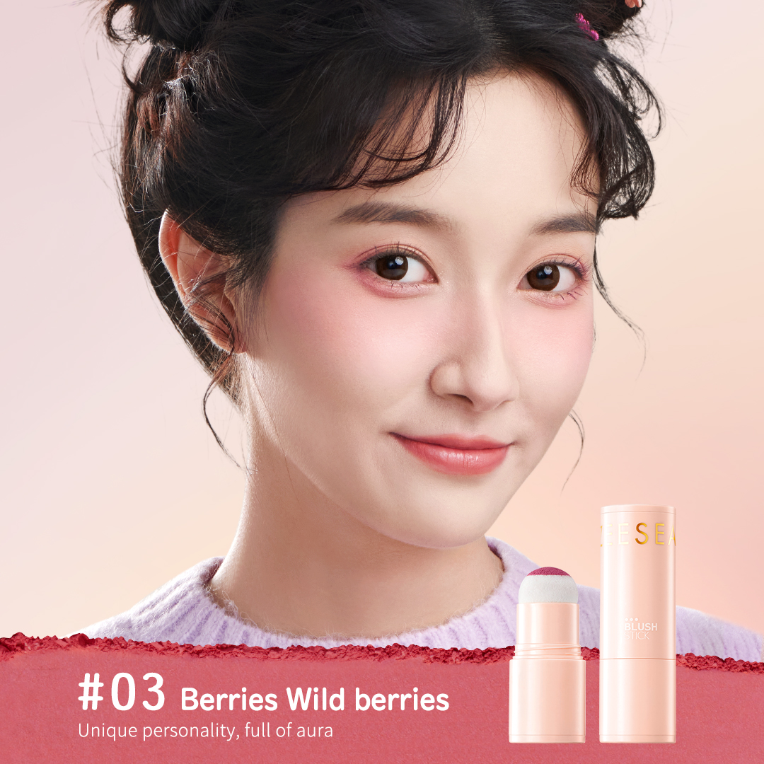 ZEESEA Blush Stick Makeup Blusher Powder High Pigment Hydrating Eye ...