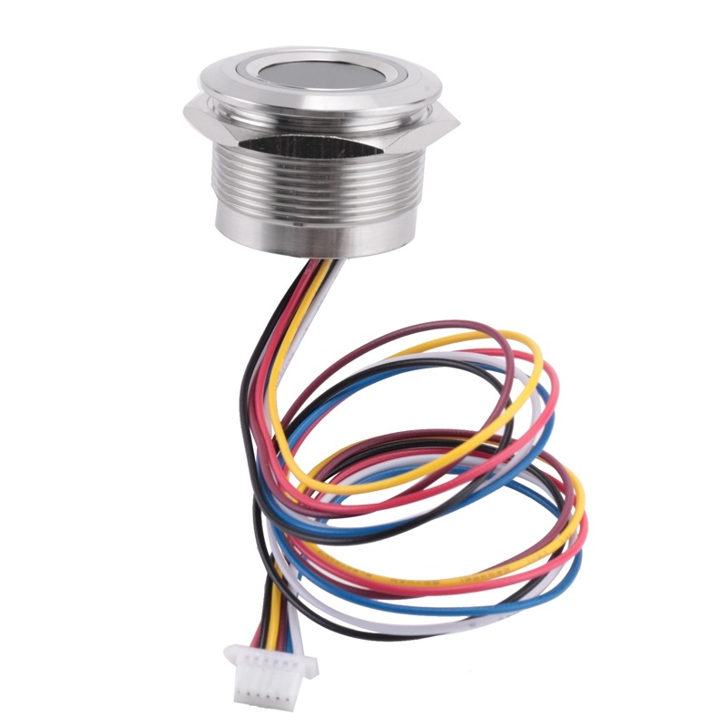 K202 DC12V Low Power Control Board + R503 Round Fingerprint Recognition ...