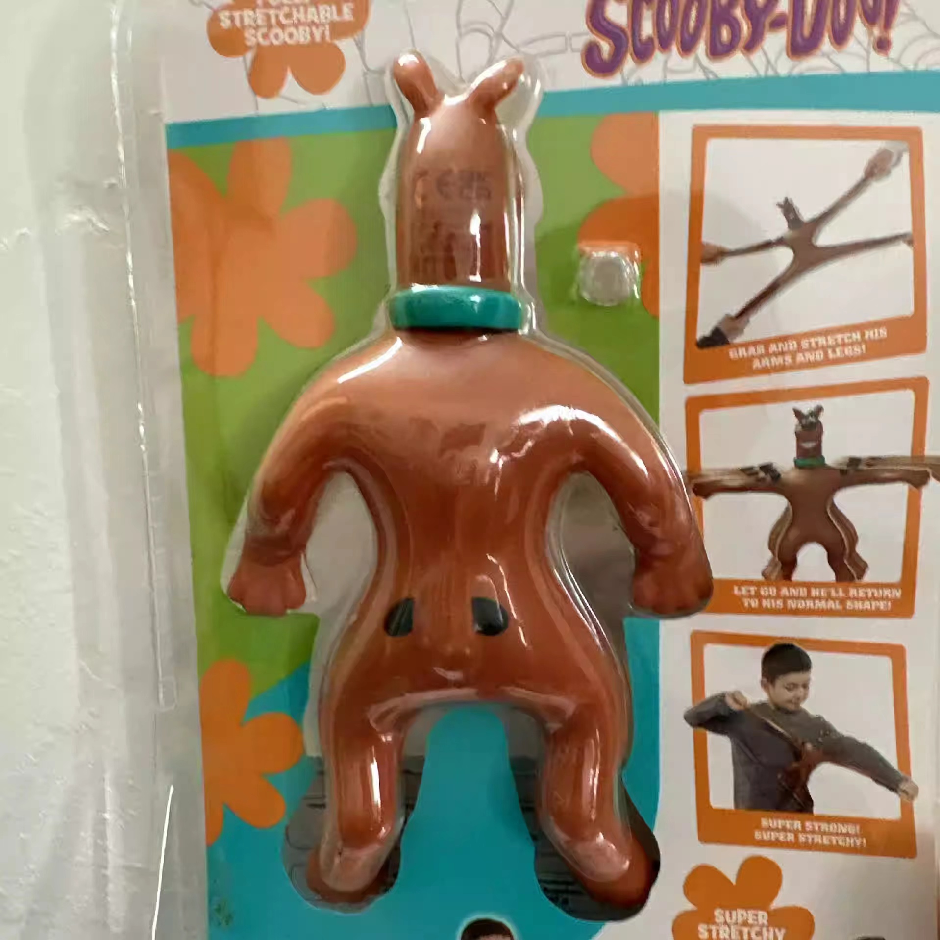 ONDAGO Scooby-Doo! Stretchable Mini Action Figure - Stretch, Pull, and ...