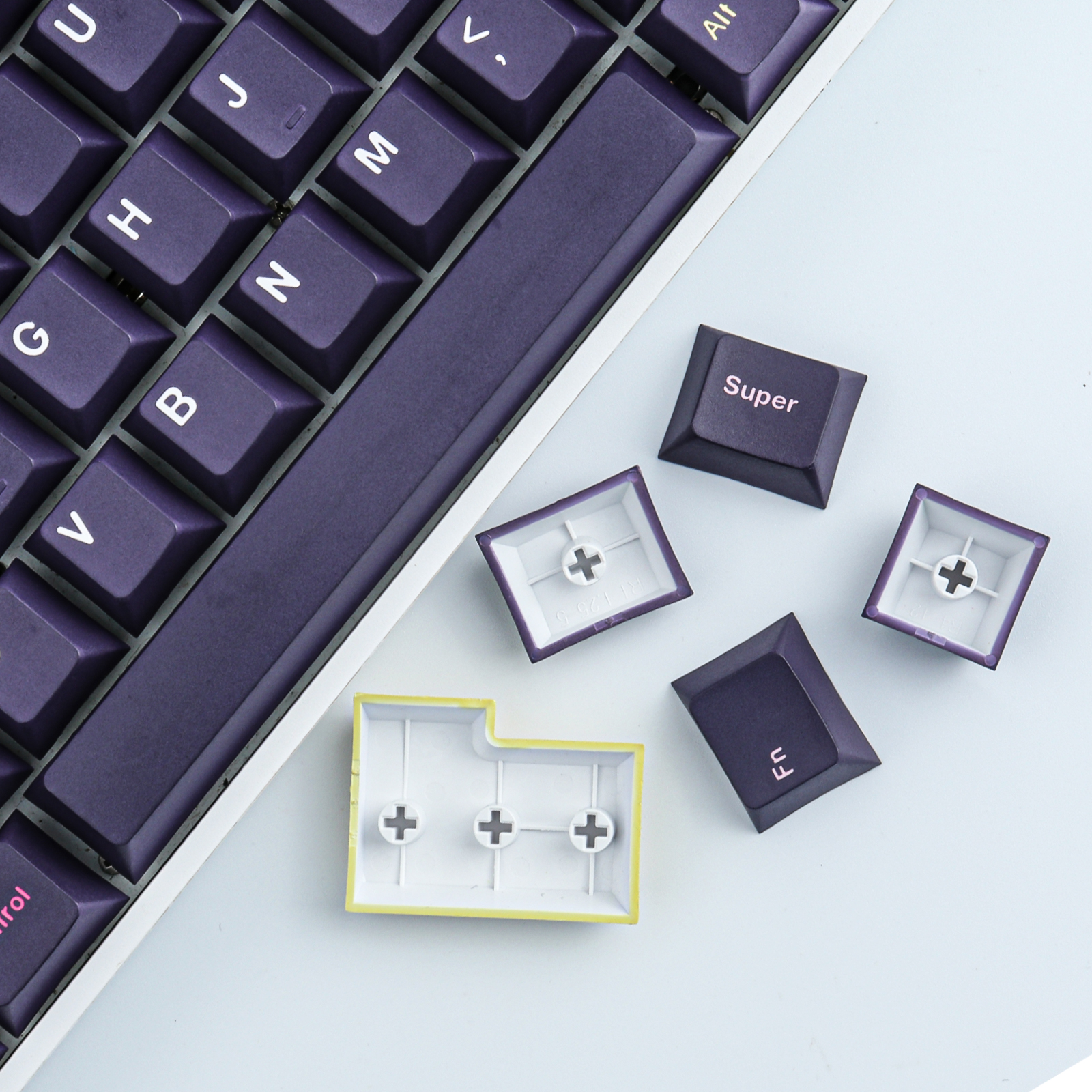 GMK Future Funk keycaps, 151 Keys PBT keycaps cherry Profile DYE-SUB ...