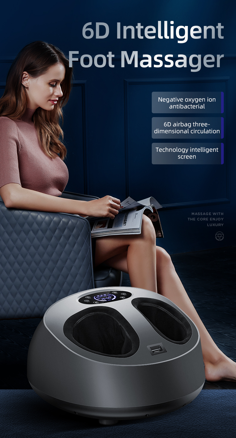 [Ready Stock]Electric Foot Massager Foot Roller Scraping 6D Air ...