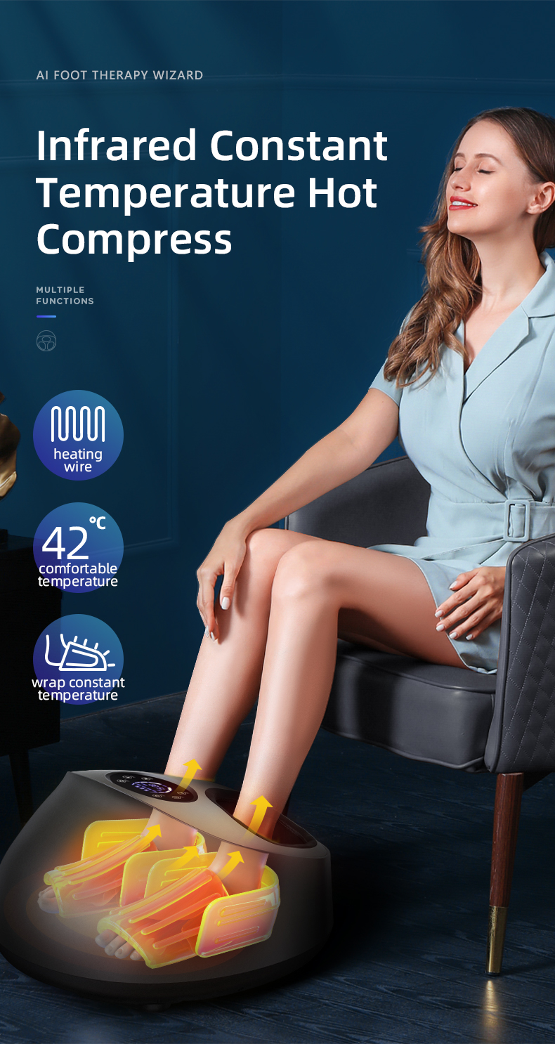 [Ready Stock]Electric Foot Massager Foot Roller Scraping 6D Air ...