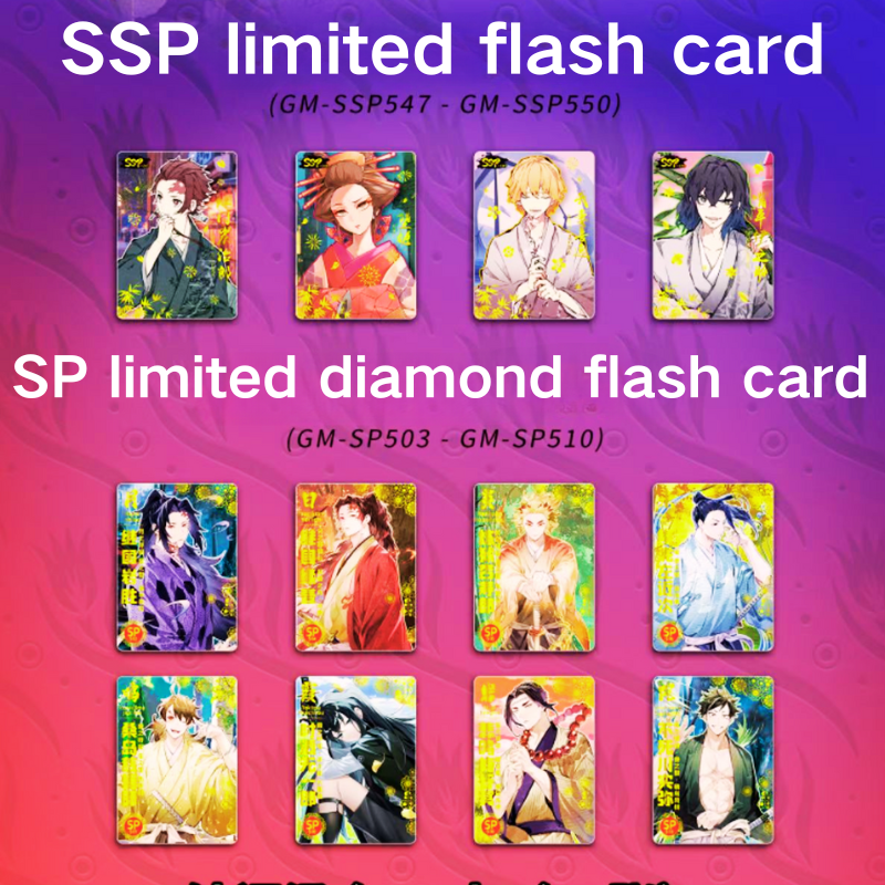 Demon Slayer Card SSR/UR Hot Stamping/CR Card Limited Edition ...