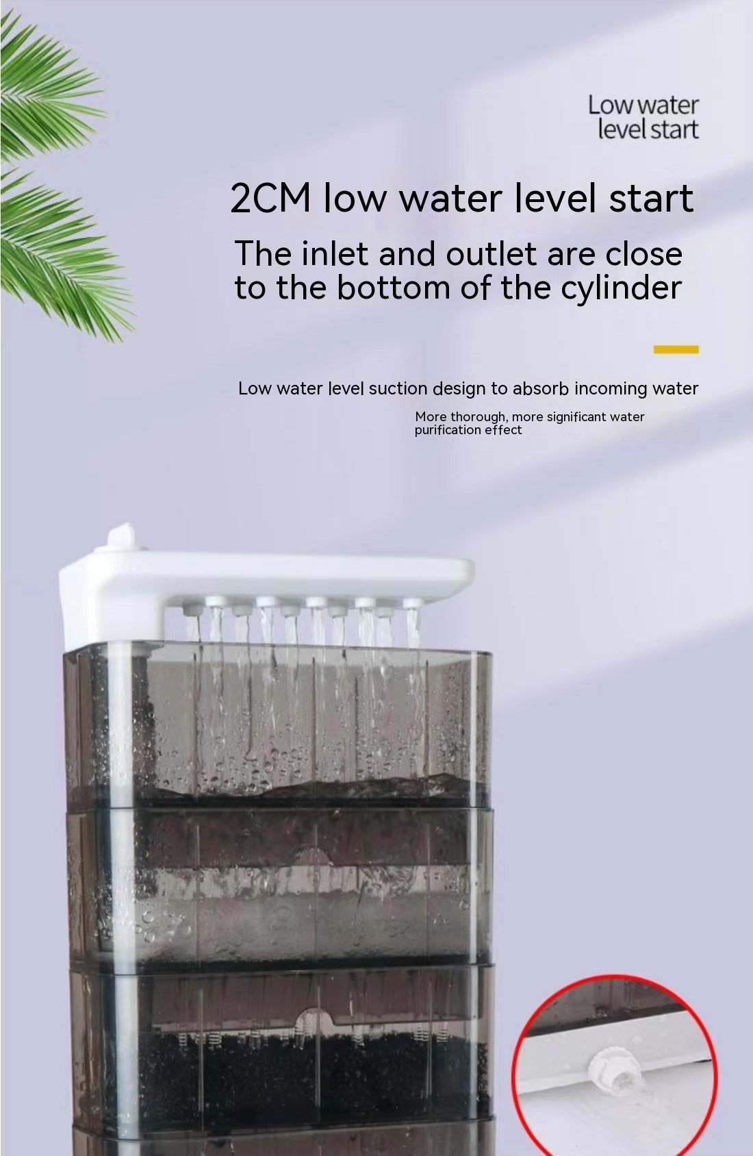 Turtle Tank Filter Fish Tank Multifunctional Low Water Level ...