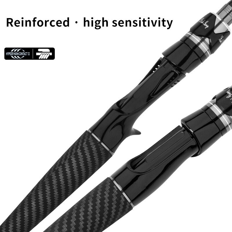 GRANDMASTER 5-18LB Medium Rod 1.8m/2.1m/2.4m Carbon Fishing Rod ...