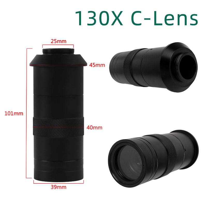 【Ready Stock YIZHAN】Industrial Video Microscope Camera Objective Lens ...