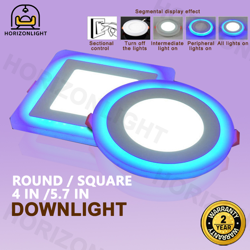 LED Tri Color Pin Light Ceiling Light Recessed Downlight Drive Tricolor ...