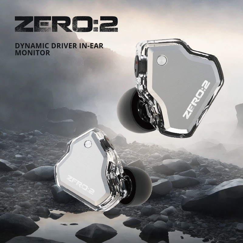 7Hz x Crinacle Zero 2 Zero :2 Updated 10mm Dynamic Driver IEM Wired ...
