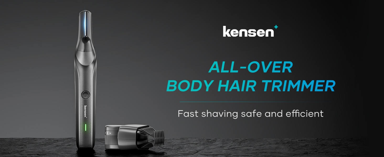 Kensen Body Hair Trimmer Personal Groomer Groin Pubic Hair Trimmer ...