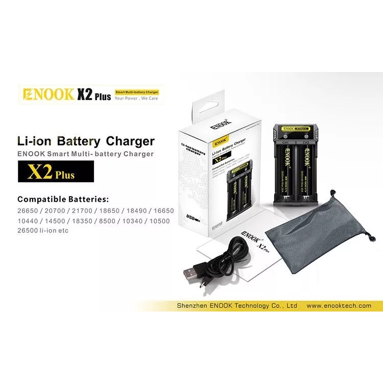 Enook Battery 18650/21700 Rechargeable Battery 3.7v Lithium Battery ...