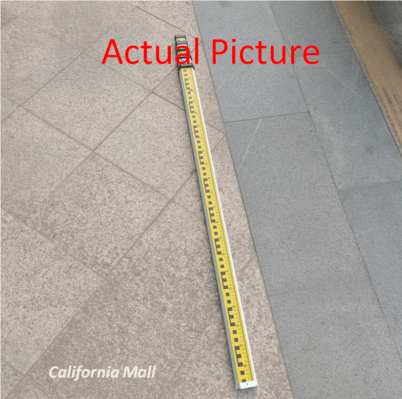 Measuring staff Stadia Rod for autolevel total station Construction ...