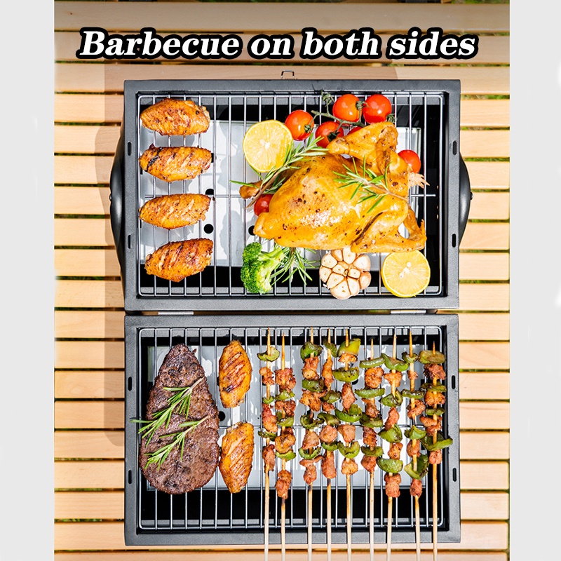 High-quality outdoor grill 4-6 people Charcoal Bbq Grill barbecue ...