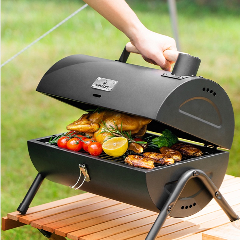 High-quality outdoor grill 4-6 people Charcoal Bbq Grill barbecue ...