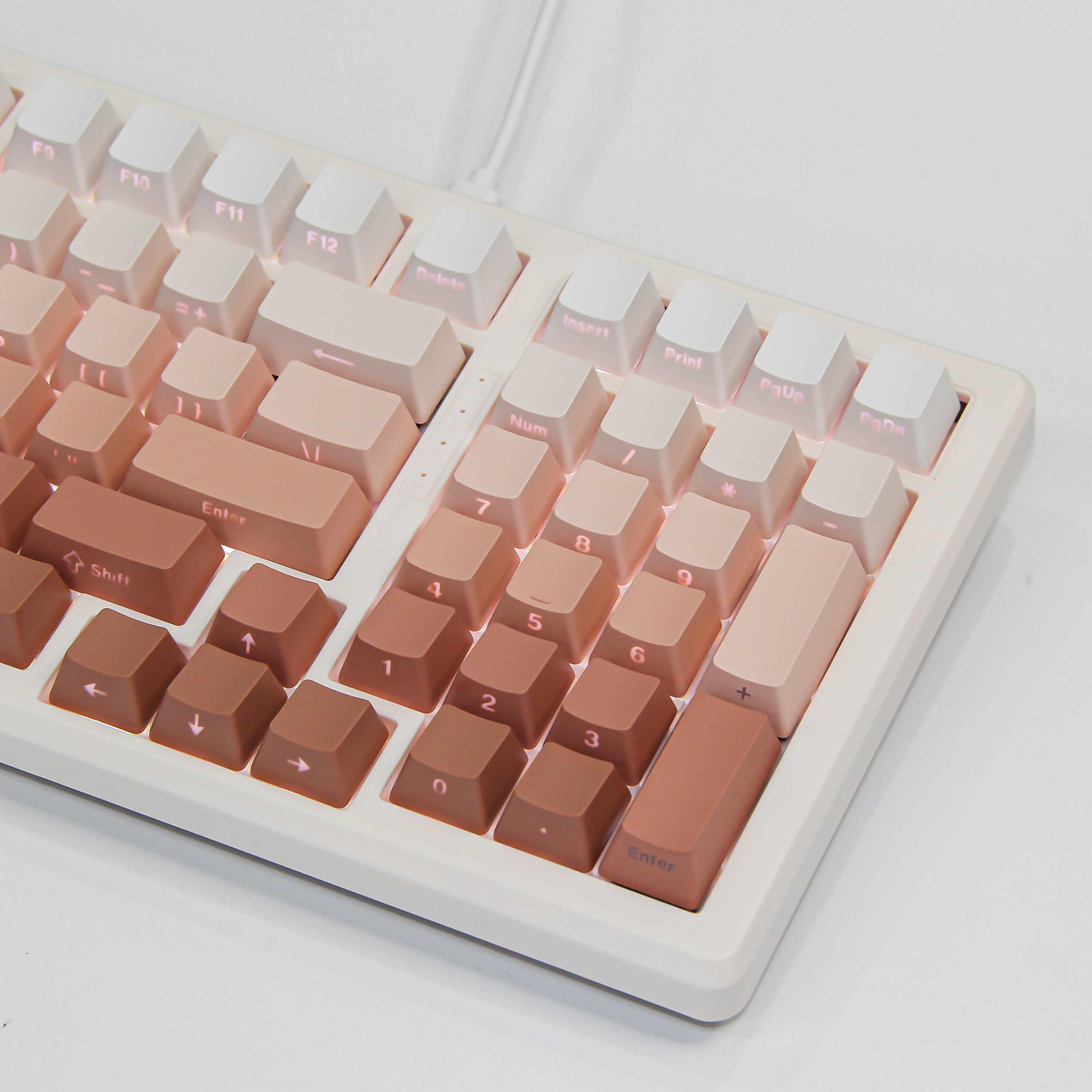 ZIFRIEND K82/K99 Mechanical Keyboard Side printed Red Switch Lower ...