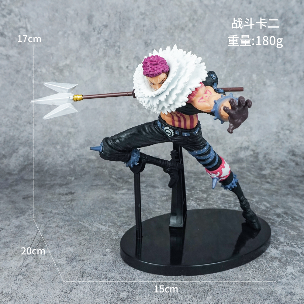 4 Style 17-25cm Japan Anime One Piece Figure Charlotte Katakuri ...