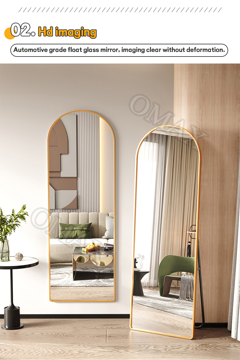 Mirror 160*50cm Full-length mirror Whole Body Mirror, Floor-to-ceiling ...