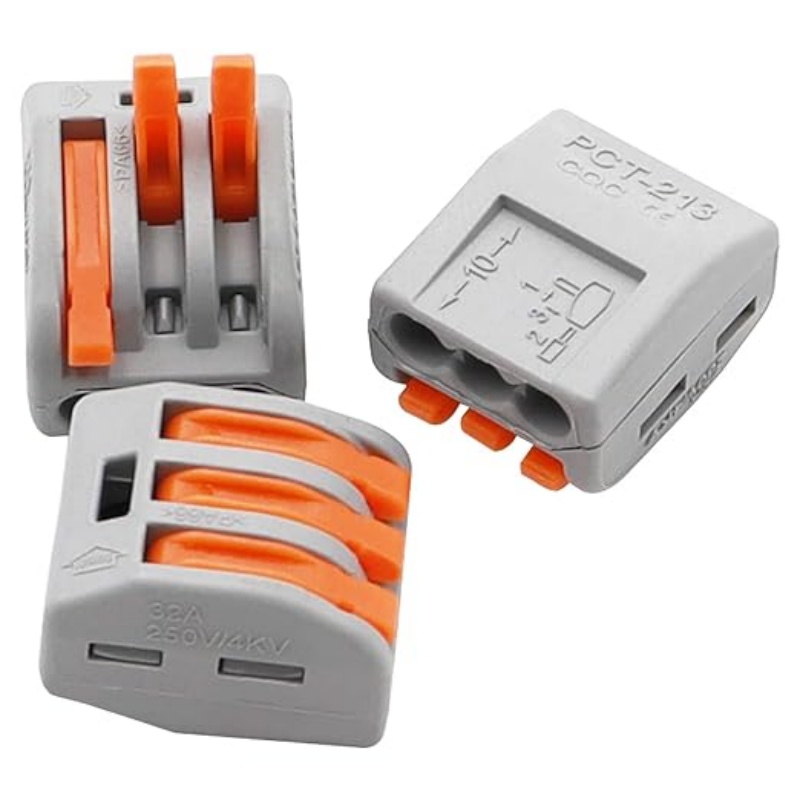 10 Pcs Lever Wire Connectors Compact Splicing Wire Connectors Fast ...
