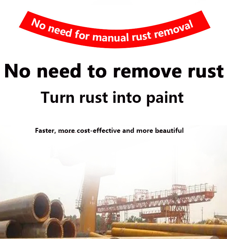 Prevent re-rusting NB Anti rust paint for metal 500ml Rust converter ...