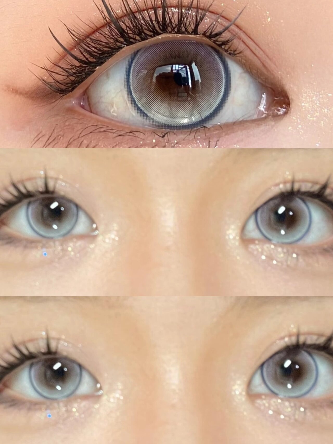 Mill Creek Ice Blue Contact Lenses with Grades 14.2mm Small Diameter ...