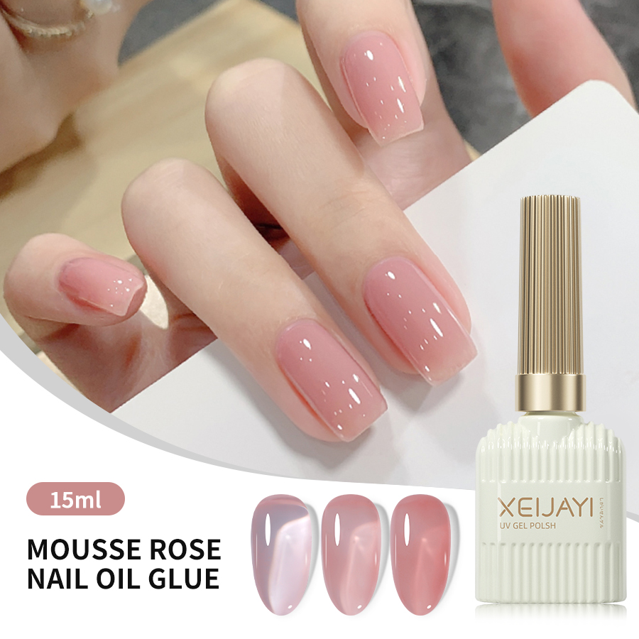 XEIJAYI 9Pcs 15ML Gel Nail Polish Set, Popular Color Gel Varnish Kit ...