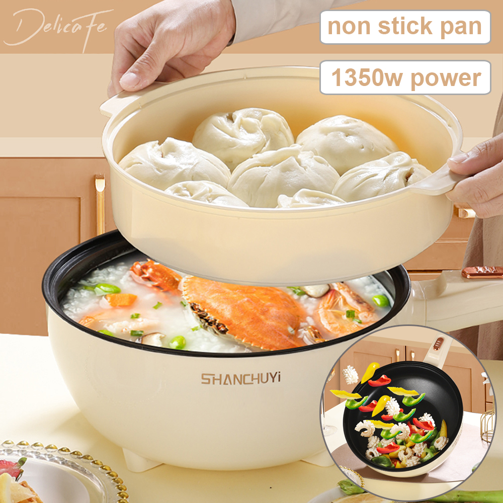 Electric Pan Cooker multifunctional 4L large-capacity multi-function ...