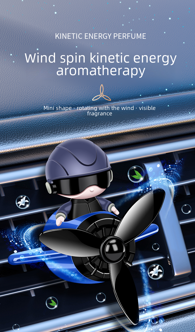 Mercedes Benz Creative Astronaut Rotating perfume Air Outlet Solar ...