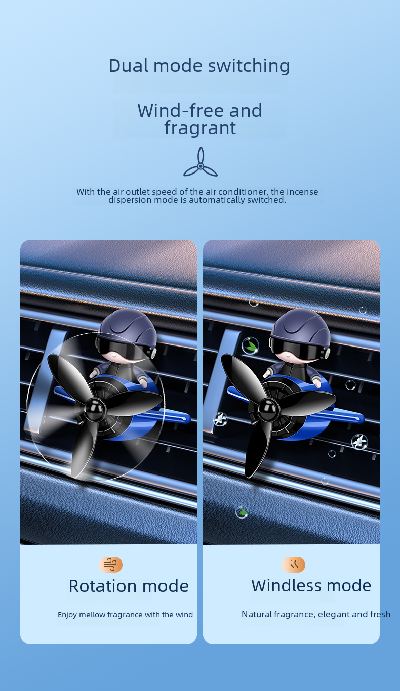 Mercedes Benz Creative Astronaut Rotating perfume Air Outlet Solar ...