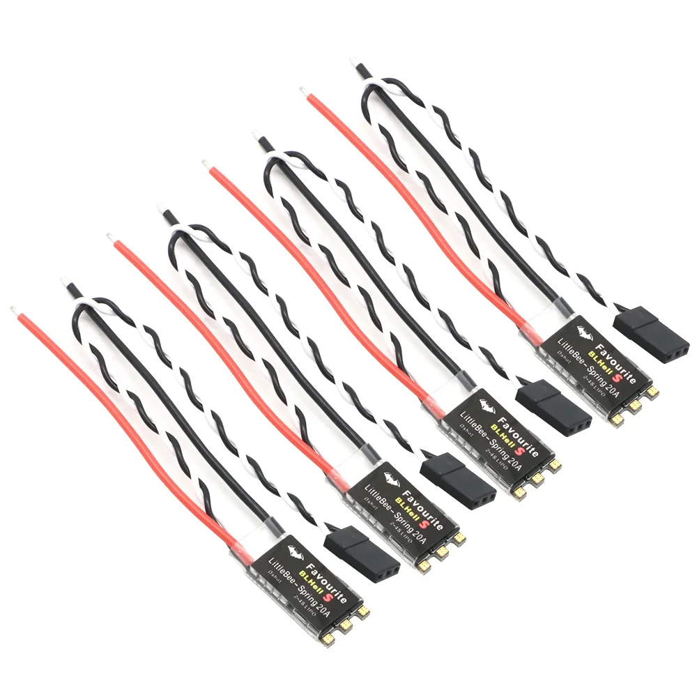 Mark4 Mark 4 5inch 225mm 2204 2300KV Motor Cyclone 20A BLHeli_S ESC W ...