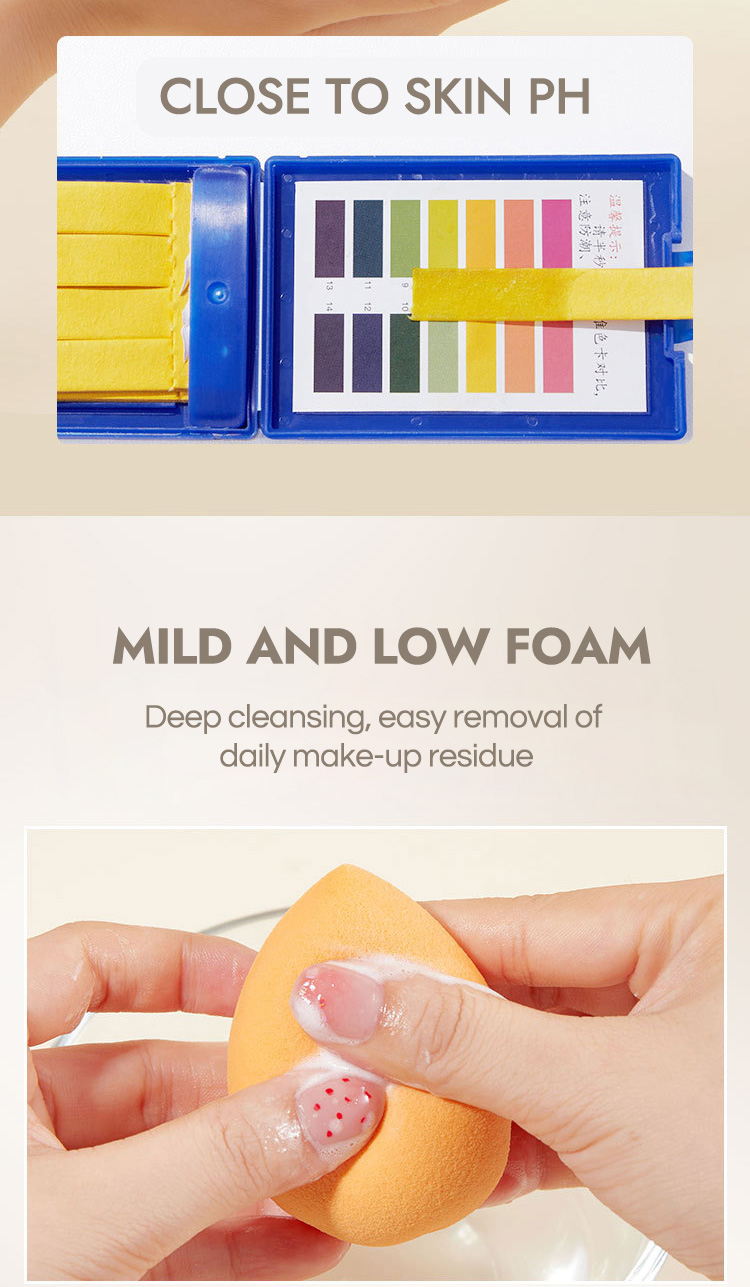 GECOMO Makeup Brush Powder Puff Cleaner Mild Cleaning Silicone Basin ...