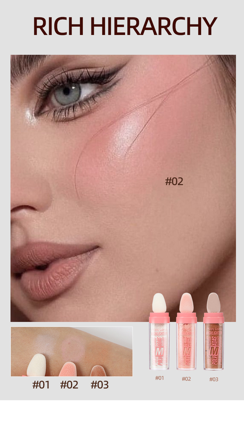 MISS LARA Makeup Fairy Highlighting Patting Powder Brightens The Whole ...