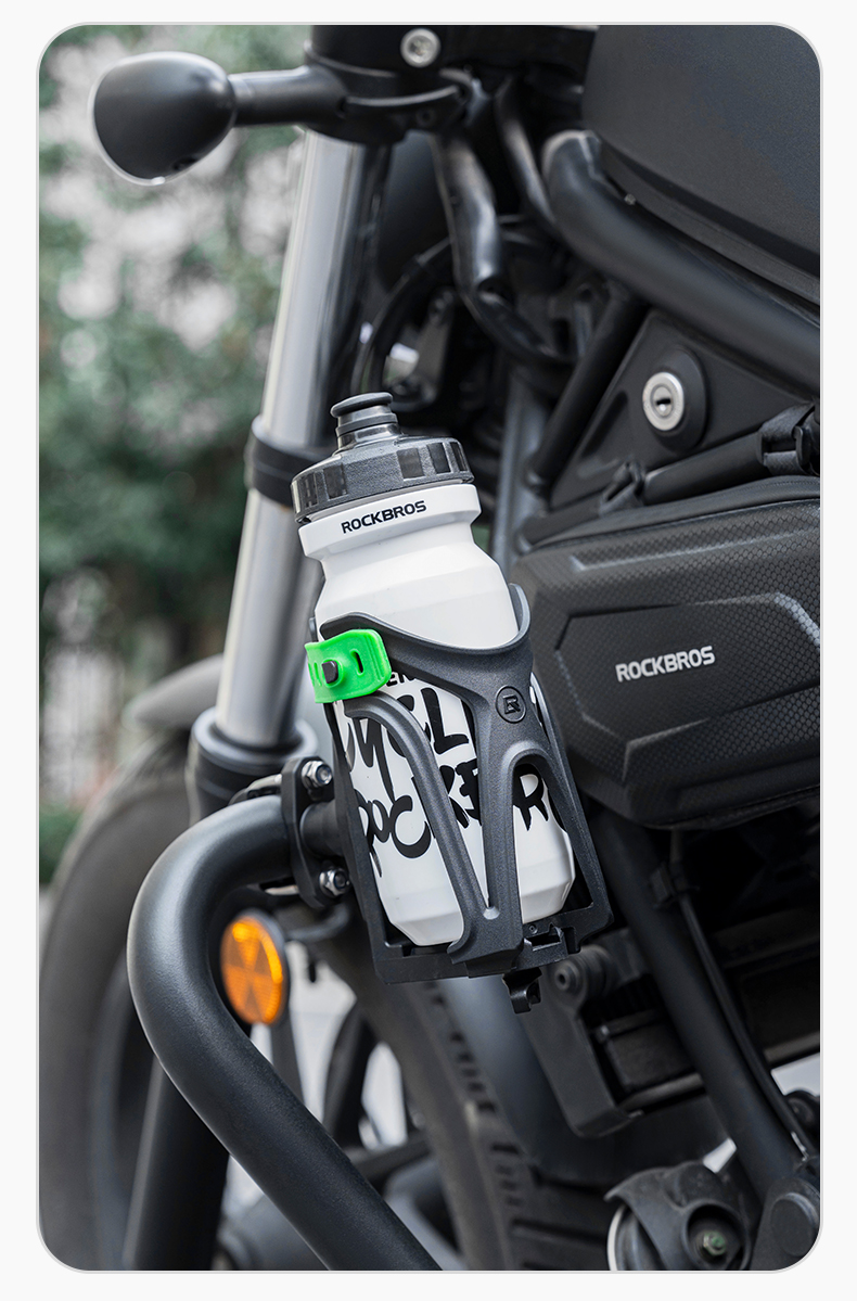 Local Delivery ROCKBROS Bottle Holder Adjustable Motorcycle Water ...