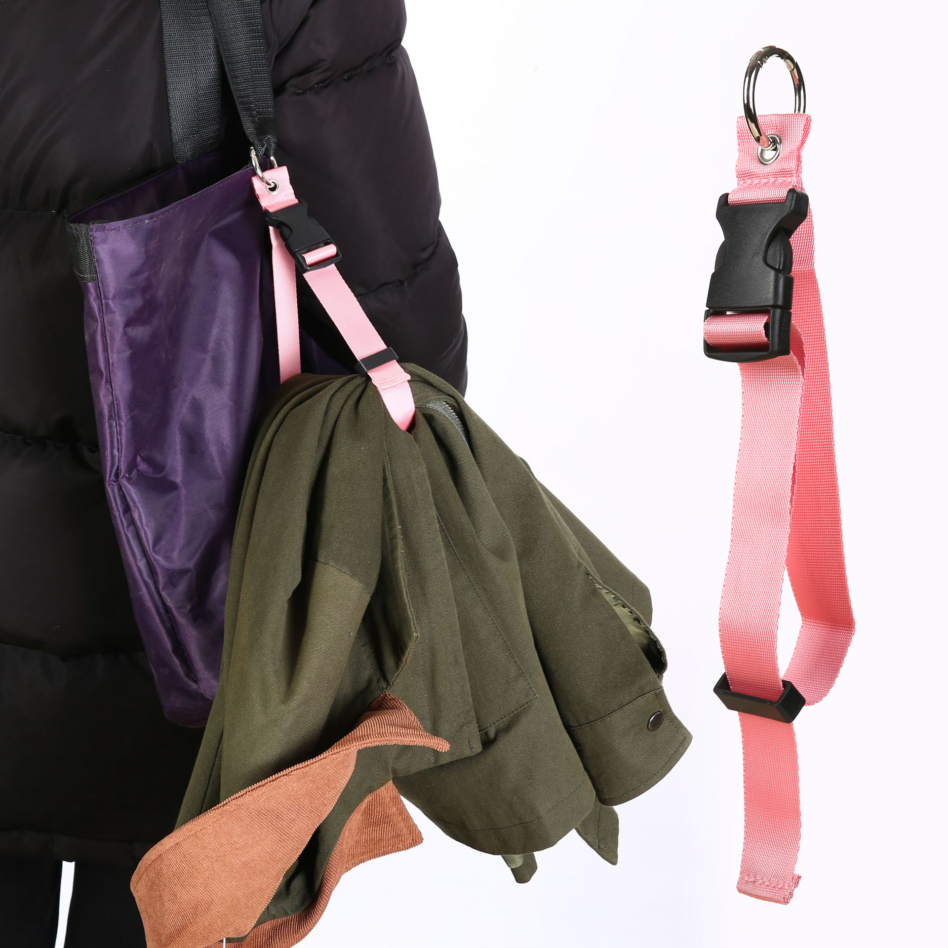 1 Piece Suitcase Portable Strap Portable Buckle Strap Luggage Holder ...