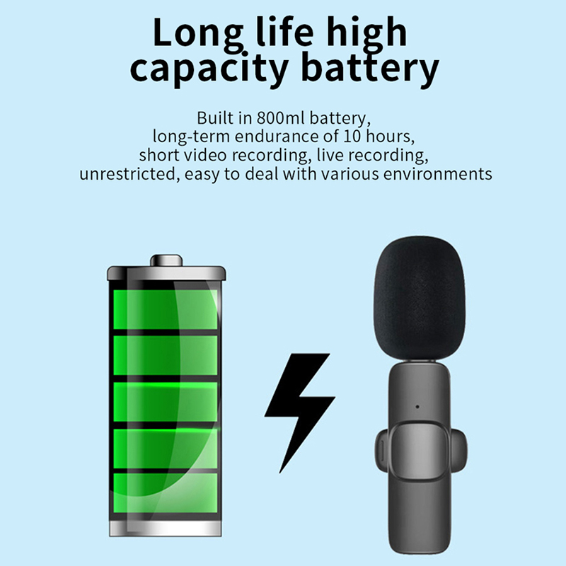 Original k8 Lavalier Wireless Microphone Lapel Mobile Phone ...