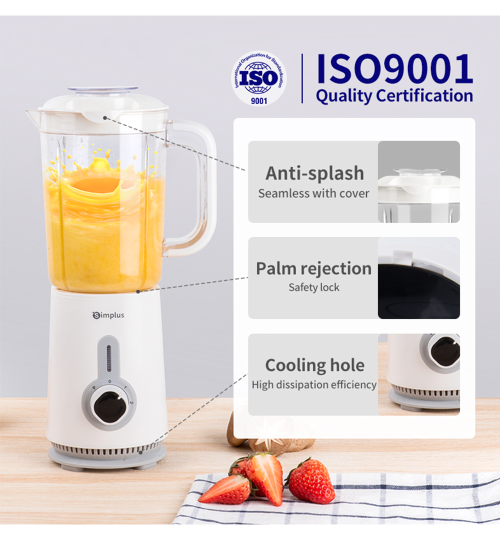 Simplus 3 in 1 Blender And Food Processor For Kitchen For Smoothies ...