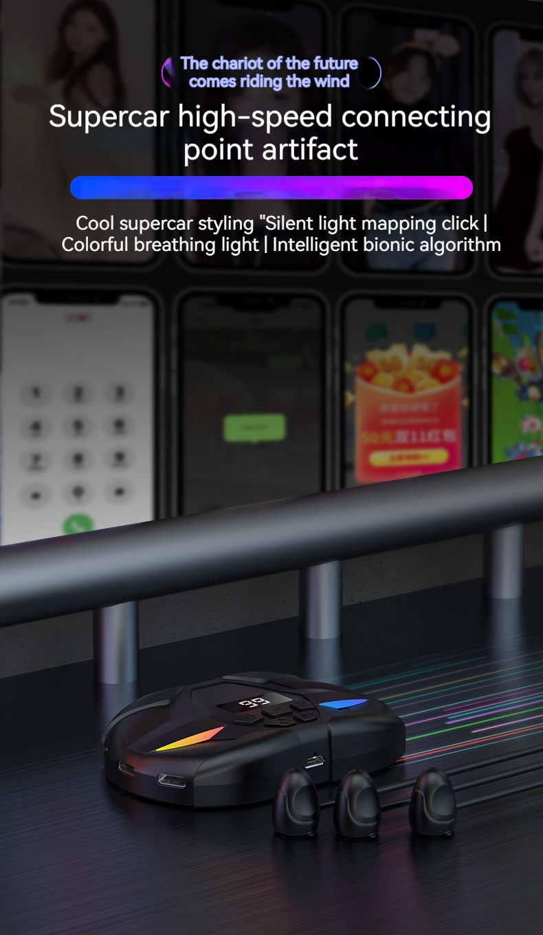 Mobile Phone Screen Clicker Silent Clicker Live Streaming Equipment ...