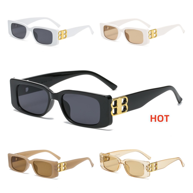 YOo HOT INS KOREAN Retro UV Sunglasses for Women/Men Fashion Square ...
