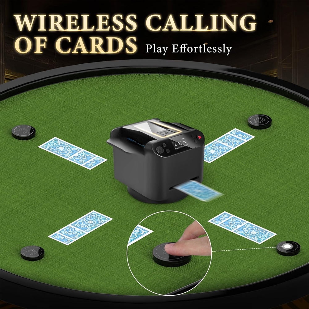 Card Dealer Machine Card Shuffle and Deal Machine Poker Playing Cards ...