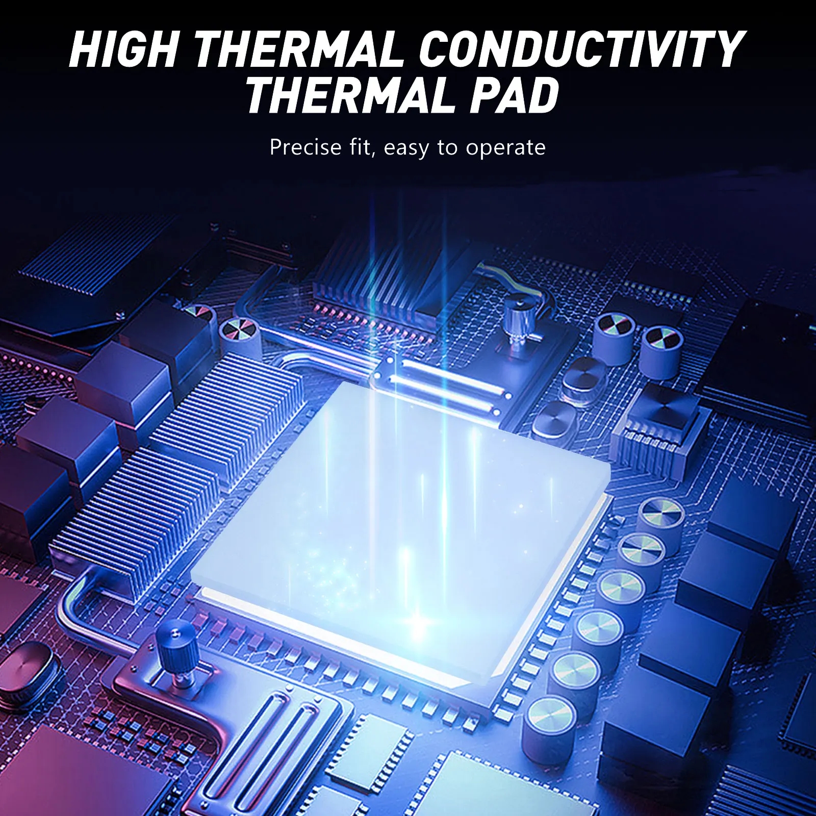 UPSIREN OEM Thermal Pad Silicone Plaster Thermal Pad CPU GPU Water ...