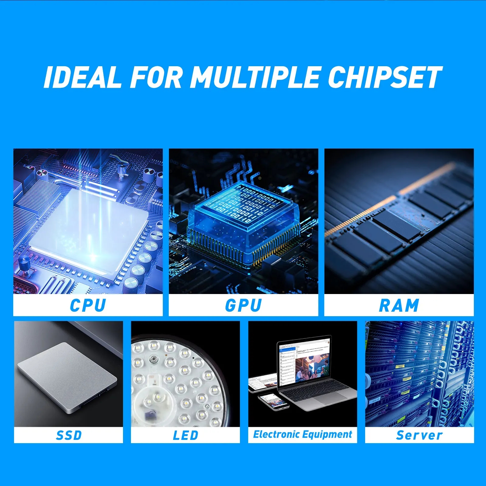 UPSIREN OEM Thermal Pad Silicone Plaster Thermal Pad CPU GPU Water ...