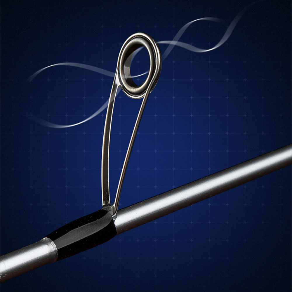 1.8M/1.98M Sliver Snake Power UL Fishing Rod Solid Carbon Tip Fishing ...