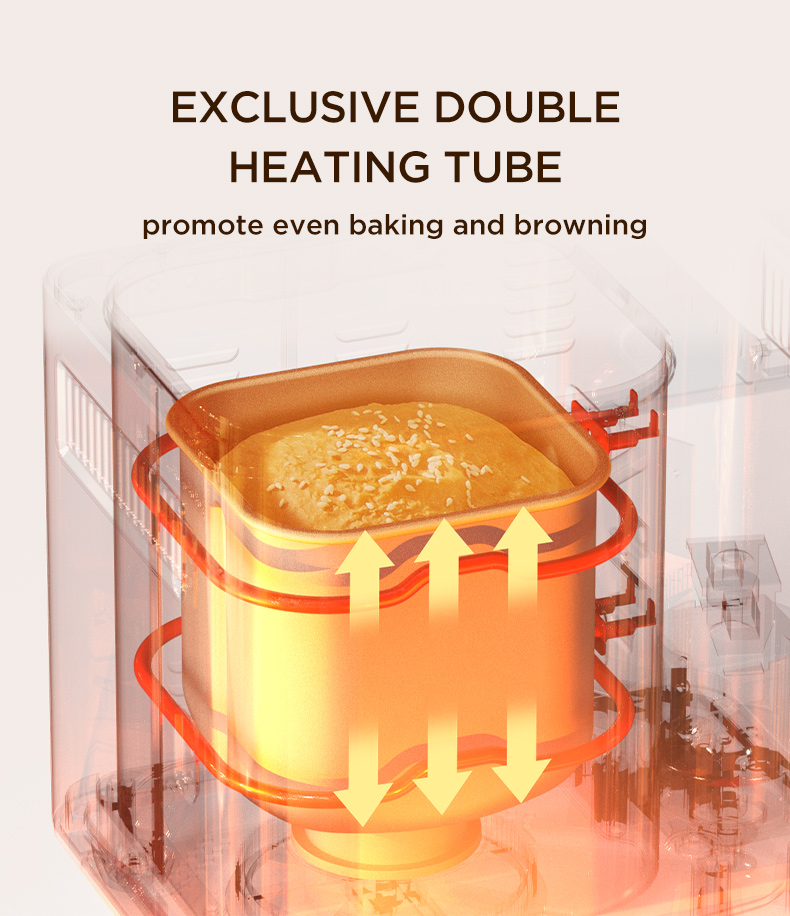 Petrus Bread Maker Machine 1.5LB Multi-Functional With Auto Fruit-Nuts Dispenser 11 Menu PE8899 ...